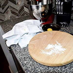 GOLD TEXTILES White Flour Sack Towels (24 Pack - 28x28) 100% Cotton Kitchen Towels – Multipurpose, Soft & Absorbent, Quick Dry with Easy Care