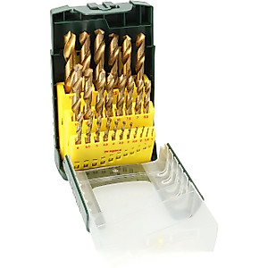 Bosch 2607017154 Metal Drill Bit-Set Hss-Tin 25 Pcs