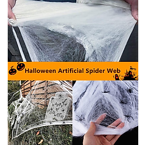 CRILEAL Skeleton Animated Halloween Decorations, Screaming Halloween Decor with Motion Activated & Light Sensor, Spooky Prisoner Cage with Spider Web Haunted House Decorations, Ghost with Hat