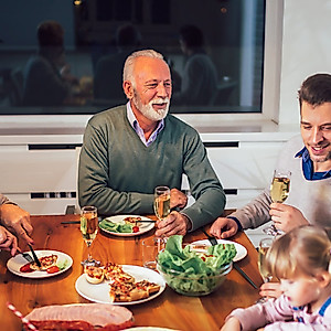 GIOCOCO Matte Black Silverware Set - 20 Piece Stainless Steel Flatware Set, Thick Utensils Set Service for 4, Durable Cutlery Set Elegant Tableware Set for Home and Restaurant (Dishwasher Safe)