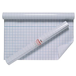 Tiger 50cm x 10m Quality ROLL of Clear Sticky Back Plastic Book Cover