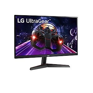 LG 24GN600-B UltraGear Gaming Monitor 24" Full HD (1920 x 1080) IPS Display, 1ms (GtG) Response Time, 144Hz Refresh Rate, AMD FreeSync Premium, HDR10, 3-Side Virtually Borderless Display,Black