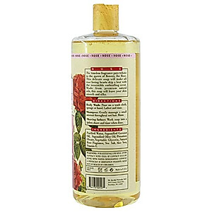 Dr Jacobs Naturals 32 Oz. 2 Pack Pure Castile Liquid Soap - No Palm Oil, GMO Free - Multi-Purpose for Face, Hair, Laundry and Dishes - Hypoallergenic and Dermatologist Approved (Rose & Charcoal)
