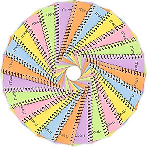 Mead Small Notebook, 24 Pack of pocket notebook 3x5 " College Ruled Small Memo Pad Wirebound 60 Sheets, Pastel Colors of Mini Notebook in Bulk pack
