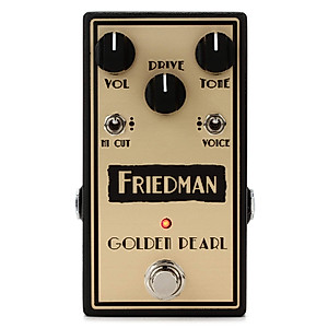 Friedman Amplification Golden Pearl Overdrive Guitar Effects Pedal