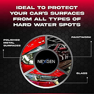 Nexgen Water Spot Remover — Hard Water Stain Remover — Remove Water Spots from Paint, Glass, and Metal - 8 oz
