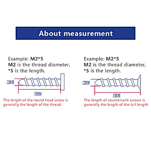 Xiedeai Tools Accessories Computer Screws Set - Desktop Laptop Notebook Boxed Screws Combination Kit Motherboard Universal Solid State Disk Electronic Small Screw M1.7-M3