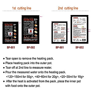 Barocook Fuel Pack Set (10-Piece), 50g
