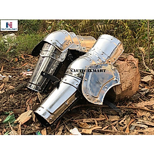 NauticalMart Medieval Knight Armor Warrior Steel Arm Guard - Halloween