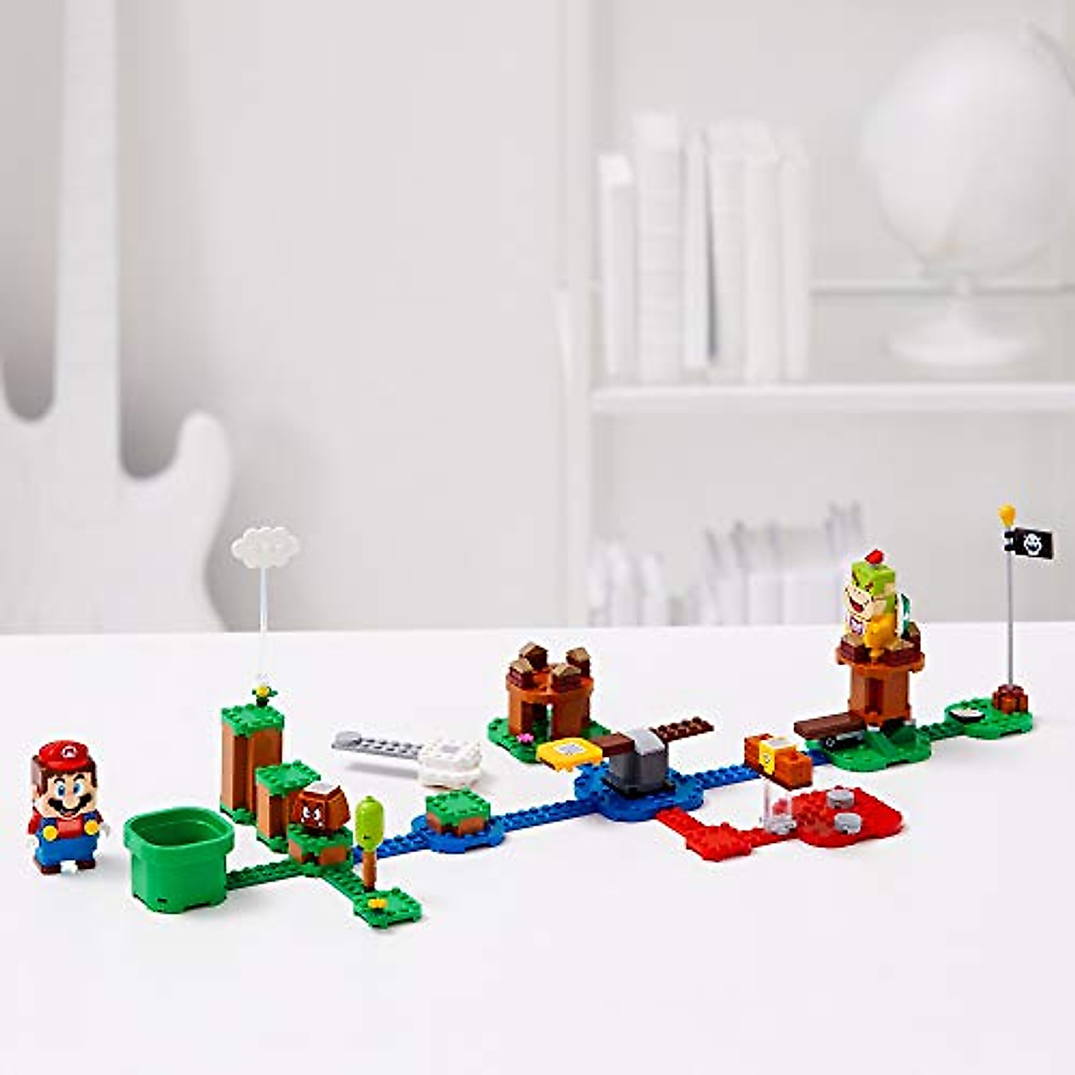 LEGO Super Mario Adventures with Mario Starter Course Set, Buildable Toy Game, Birthday Gift for Super Mario Bros. Fans and Kids Ages 6 and Up with Interactive Mario Figure and Bowser Jr., 71360