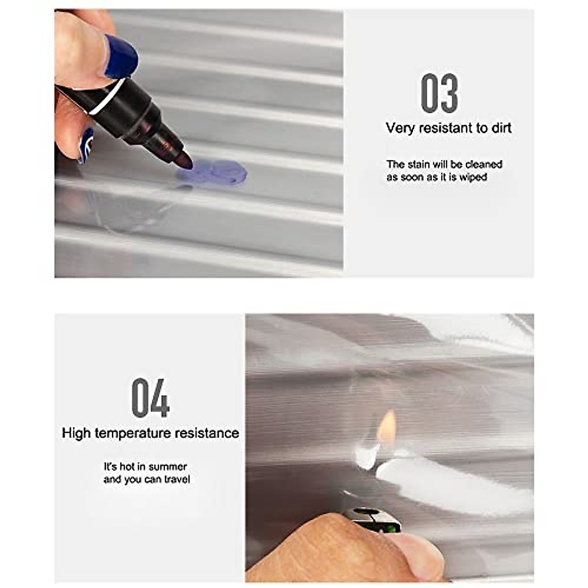 MosaiRudo Clear PVC Luggage Cover Protectors Transparent Travel Luggage Protector for Wheeled Suitcase (No border Thickness 0.3mm, 26inch)