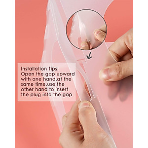 Magipipe 11 Holes Plastic Balloon Sizer Box Cube, Balloon Size Measurement with 200Pcs Balloon Glue Point for Balloon Decorations, Balloon Arches and Balloon Columns