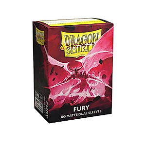 Dragon Shield Standard Size Card Sleeves – Matte Dual Orchid 100CT – MTG Card Sleeves are Smooth & Tough – Compatible with Pokemon, Yugioh, & Magic The Gathering