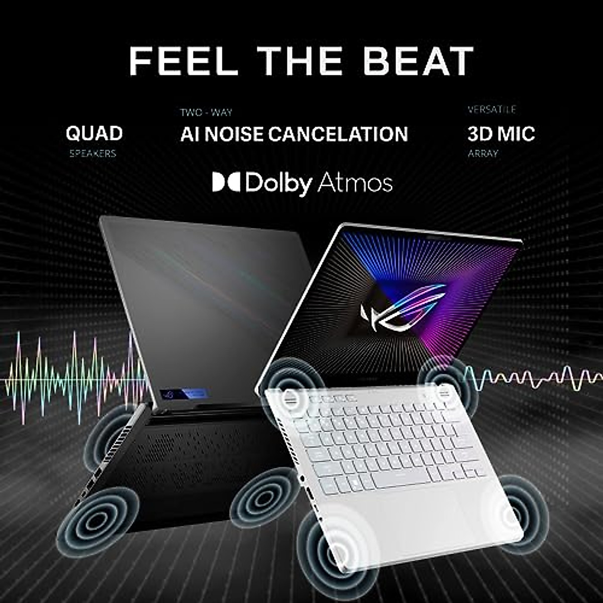 ASUS 2022 ROG Zephyrus 14" WQXGA 120Hz Gaming Laptop, AMD Ryzen-9 6900HS, 16GB DDR5 RAM, 1TB PCIe SSD, RGB Backlit Keyboard, AMD Radeon RX 6700S, Win 11, White, 32GB SnowBell USB Card