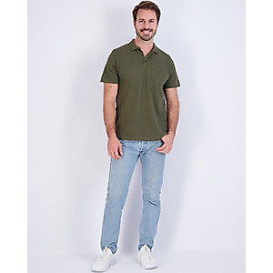 3 Pack: Big and Tall Men’s Cotton Pique Quick Dry Fit Polo Shirt Short Sleeve Golf Tennis Work Casual Collared Clothing Active Athletic Performance Tech Sports Clothes Plus Casual Top - Set 7, 4X