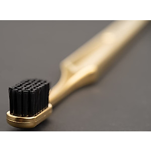 Paro Limited Edition 24K Gold Plated Amica Toothbrush - a Touch of Luxury!! The Perfect bristles Now with Style!