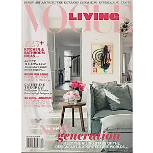 VOGUE LIVING Magazine SEPT/OCT 2013, 125+ KITCHEN & BATHROOM IDEAS.