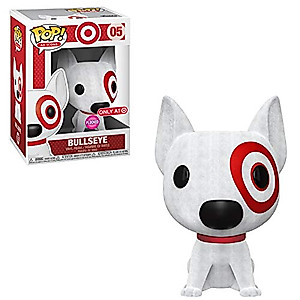 Funko POP! Ad Icons: Target - Bullseye (Flocked with Red Collar) (Target Exclusive)