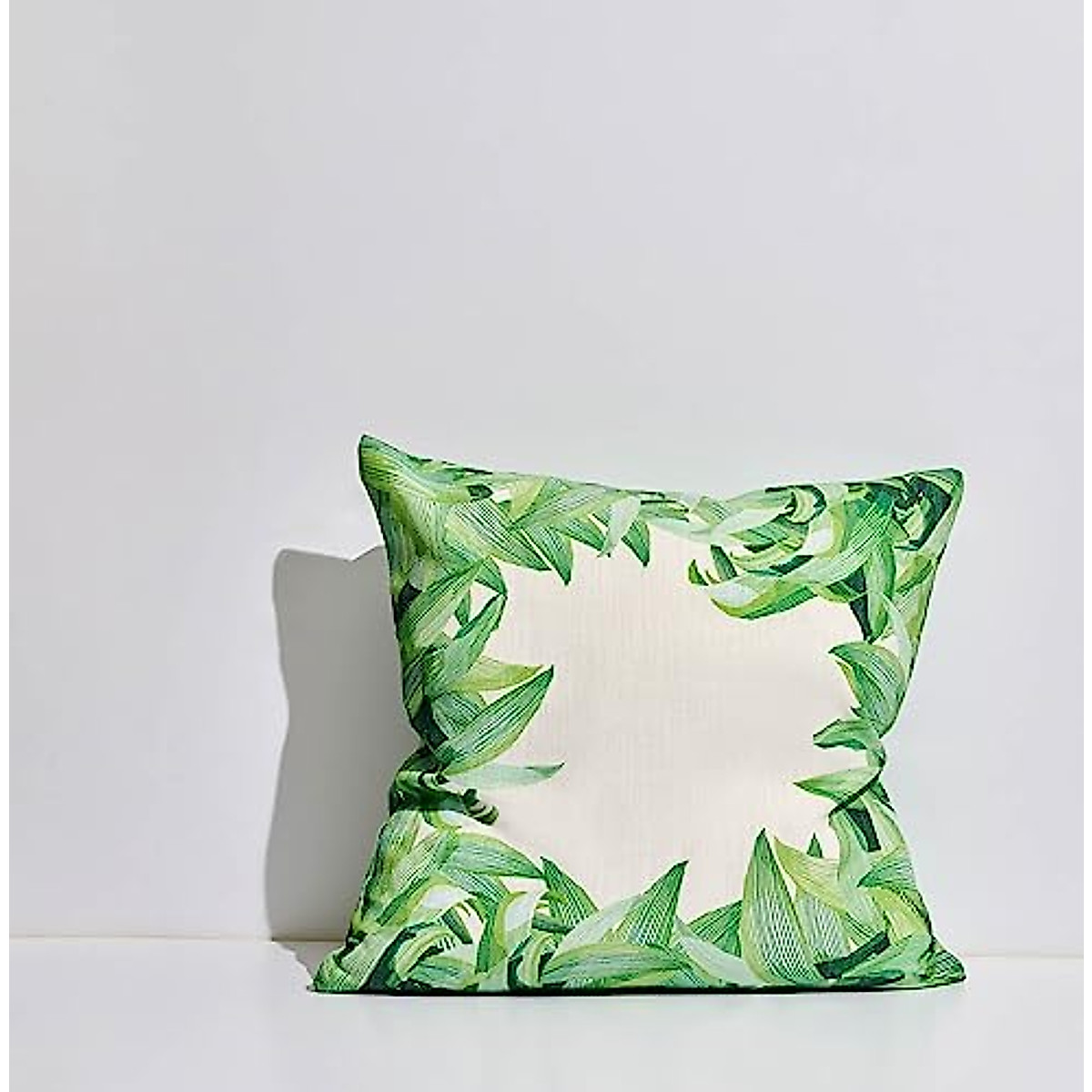 Cebo Decor Decorative Pillow Pura Vida Rose 20" 20 Pillow | Zipper Pillowcase Looks Beautiful for Home | Made with Faux Linen, Stuffed Feather, & 100% Polyester Pillow Case