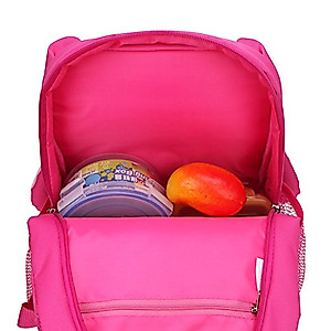 yodo Little Kids School Bag Pre-K Toddler Backpack with Name Tag and Chest Strap, Owl