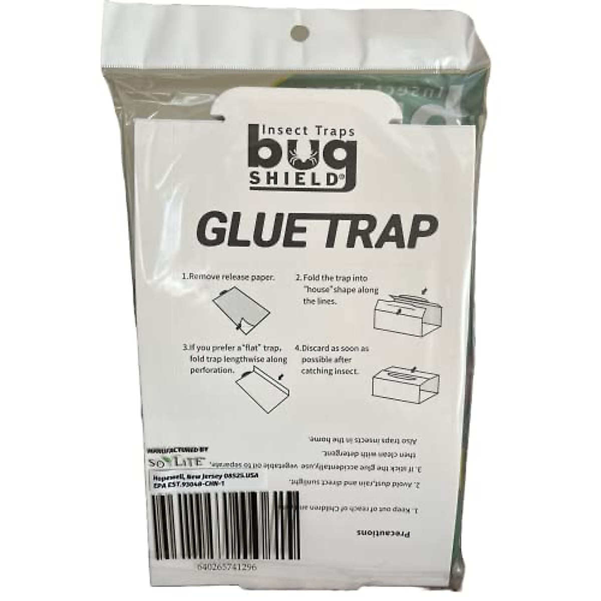 Bug Shield Sticky Glue Traps 12 Glue Boards, All Types of Incets, Spiders, Cockroaches, Ants, Cave Crickets, and More. Professional Strength Glue.