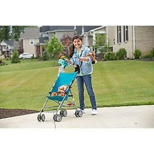 Wild Republic Huggers, Brown Bat Plush Toy, Slap Bracelet Stuffed Animal, Kids Toys, 8 Inches