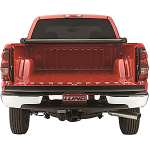 Lund Genesis Tri-Fold Soft Folding Truck Bed Tonneau Cover | 95080 | Fits 2004 - 2012 Chevy/GMC Colorado/Canyon 5' 1" Bed (61.1")