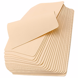 Blank Tattoo Practice Skin - Romlon 20Pcs Tattoo Skin Practice 8'' x 6'' Double Sides Tattoo Skin Microblading Eyebrow Fake Skin for Tattoo for Beginners and Experienced Artists Tattoo Supplies