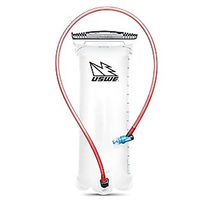 USWE Moto Hydro 4L Hydration Pack with 2.0L/ 70oz Water Bladder, a High End, Bounce Free Backpack for Enduro and Off-Road Motorcycle, Black Blue