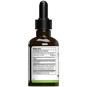 Pet Wellbeing Throat Gold for Dogs - Vet-Formulated - Soothes Throat Discomfort, Hoarseness, Leash Strain, Occasional Cough in Dogs - Natural Herbal Supplement 2 oz (59 ml)