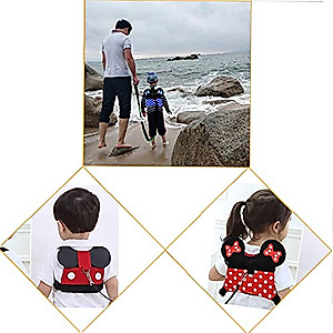 Toddler Backpack Leash for Child & Kids | Baby Girl Walking Safety Leash -Blue