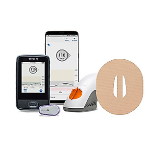 Dexcom Ultra-Strong Waterproof Adhesive Patches - 25 Patch Pack for G6 CGM Glucose Monitors - Safe & Convenient Sticky Tac Grip for Active Diabetics - Swimming, Running, Working Out Skin Tape