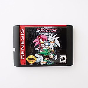 Spire The S Factor Sonia And Silver 16 bit SEGA MD Game Card For Sega Mega Drive For Genesis