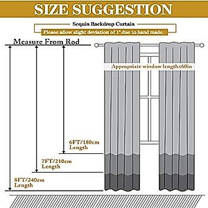 Coral Sequin Curtains 2 Panels 2FTx8FT Glitter Sequin Backdrop Curtains Orange Shimmer Wall Backdrop Birthday Backdrops Christmas Wedding Party Backdrop Sequence Backdrop for Photography(2FTx8FT)