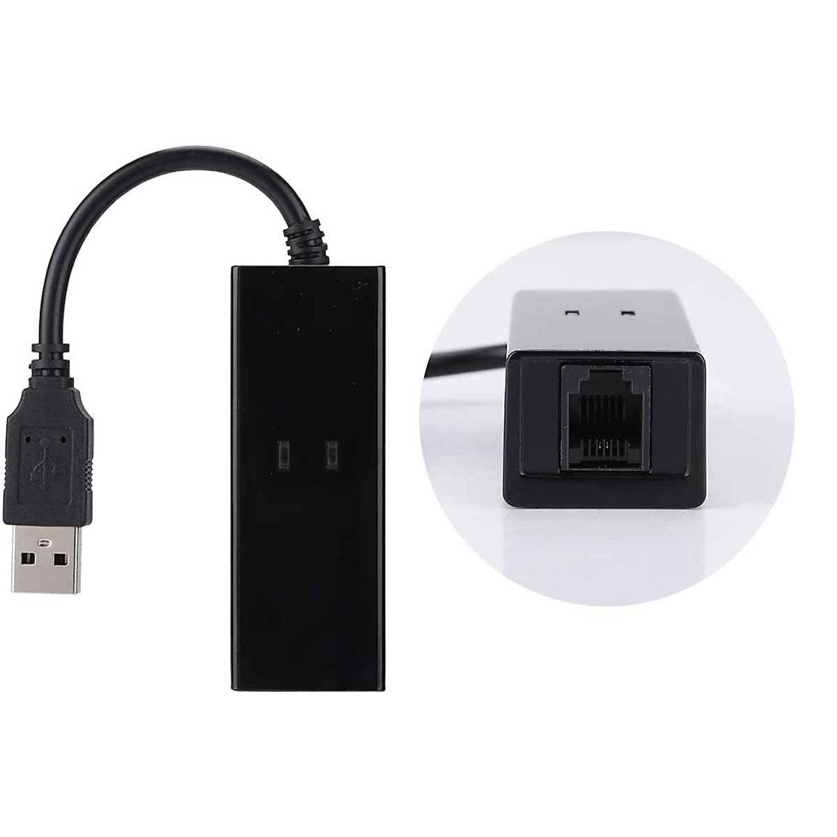 ASHATA 56K Data Modem, External Dial Up Voice Fax Data Modem,USB 2.0 56K Fax Modem,Small Size,Light-Weighted,Fit for Win7 Win8 Win10