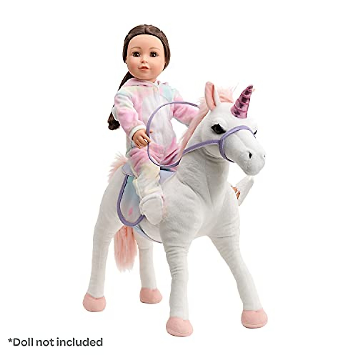 Adora 18 inch Doll Pets - Amazing Girls Pet Sparkles Unicorn - 19 inches