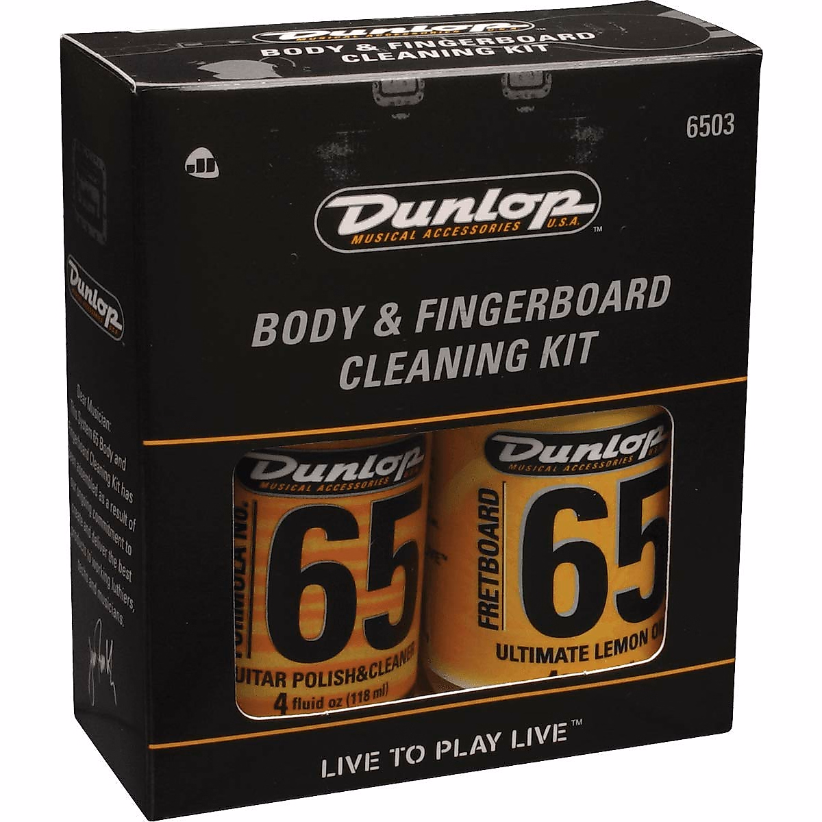 JIM DUNLOP 6503 Formula 65 Body and Fingerboard Cleaning Kit