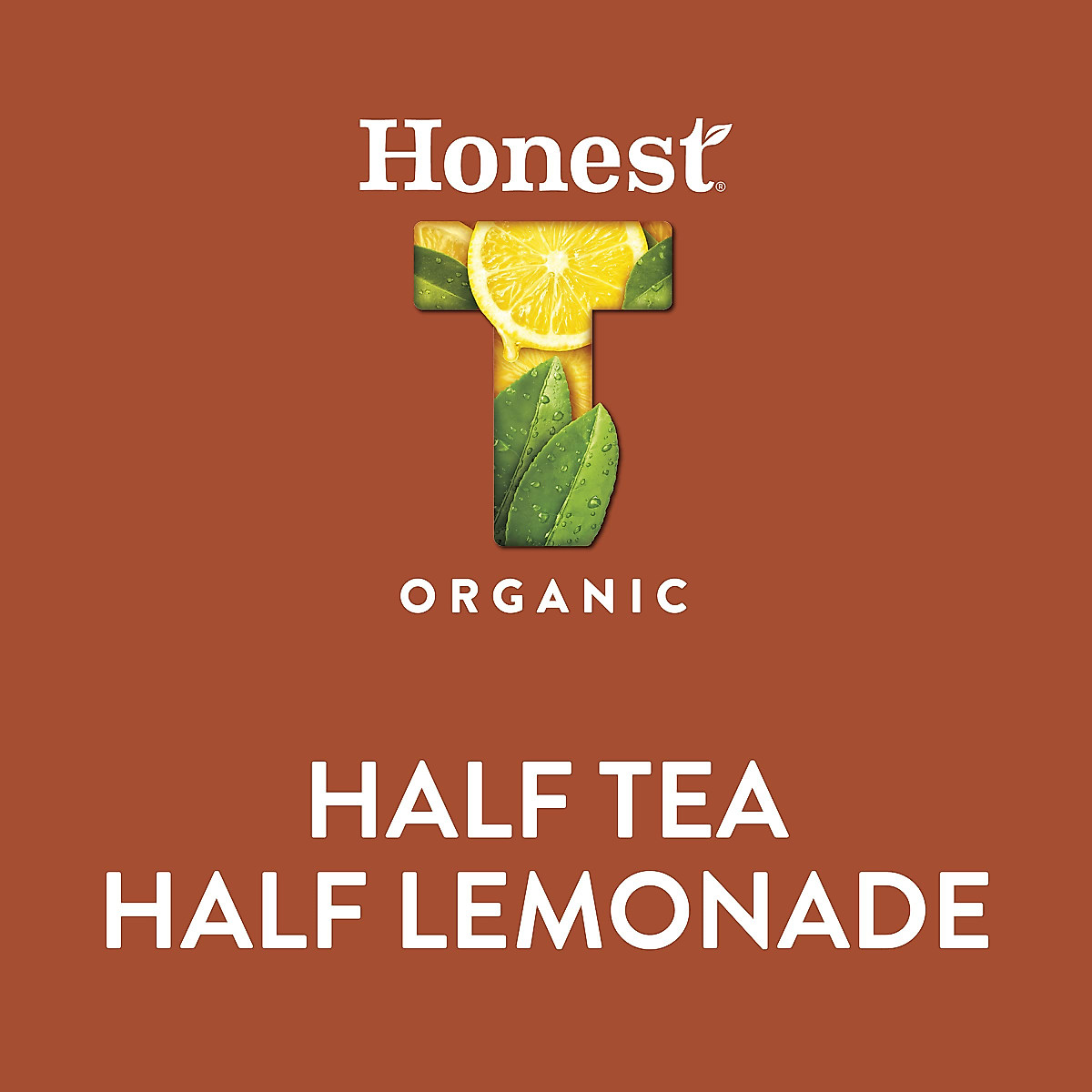 Honest Tea Half Tea and Half Lemonade, 59 Fl Oz (Pack of 8)