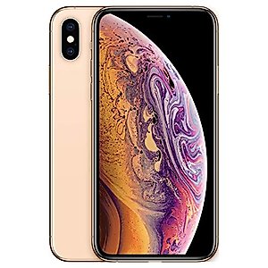 Apple iPhone XS [64GB, Gold] + Carrier Subscription [Cricket Wireless]