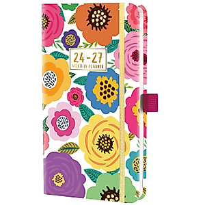 Pocket Planner/Calendar 2024-2027 - Monthly Pocket Planner/Calendar, Jul. 2024 - Jun. 2027, 3.8" x 6.4", 3 Year Monthly Planner, 63 Notes Pages