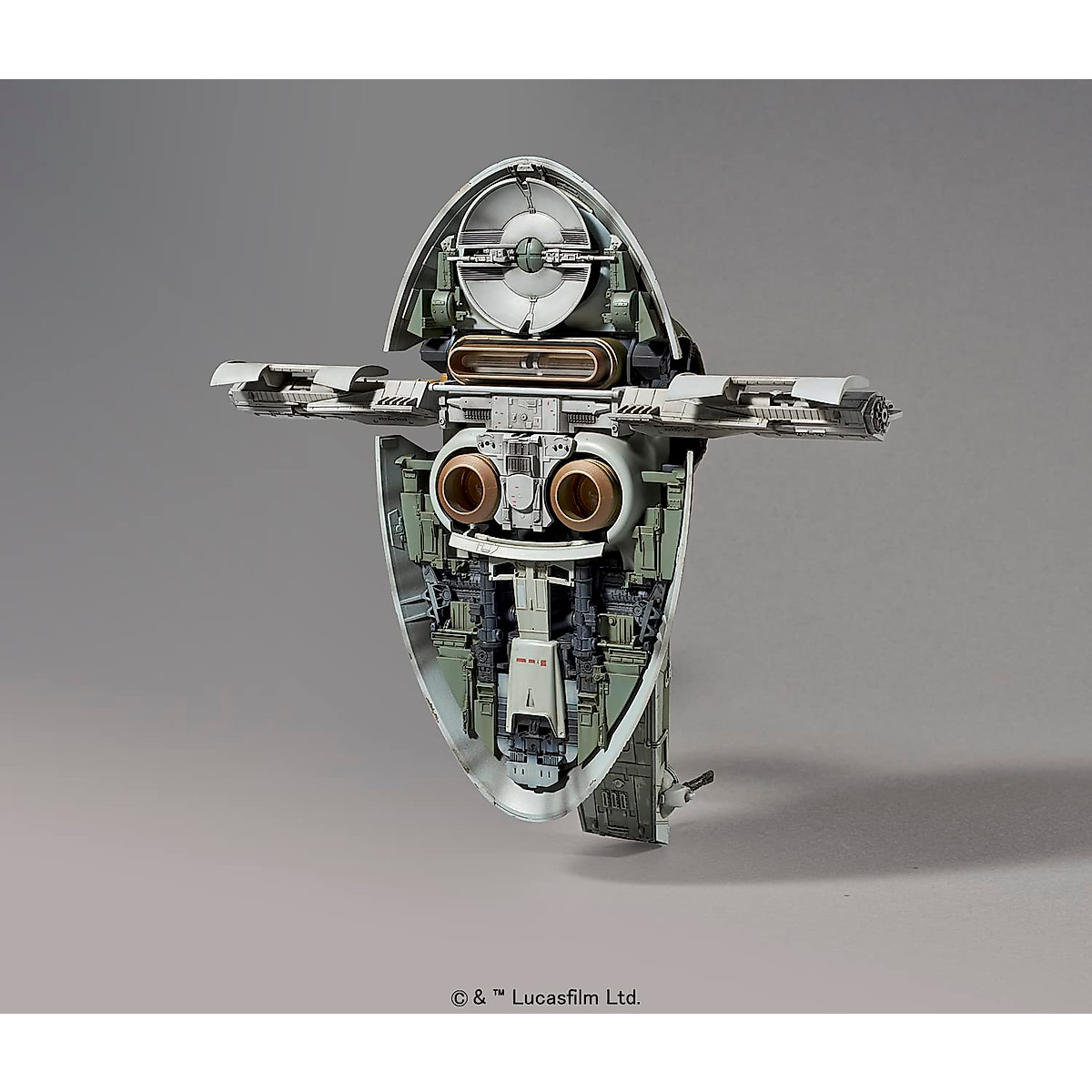 Bandai Hobby - Star Wars - Boba Fett's Starship, Bandai Star Wars 1/144 Plastic Model Kit