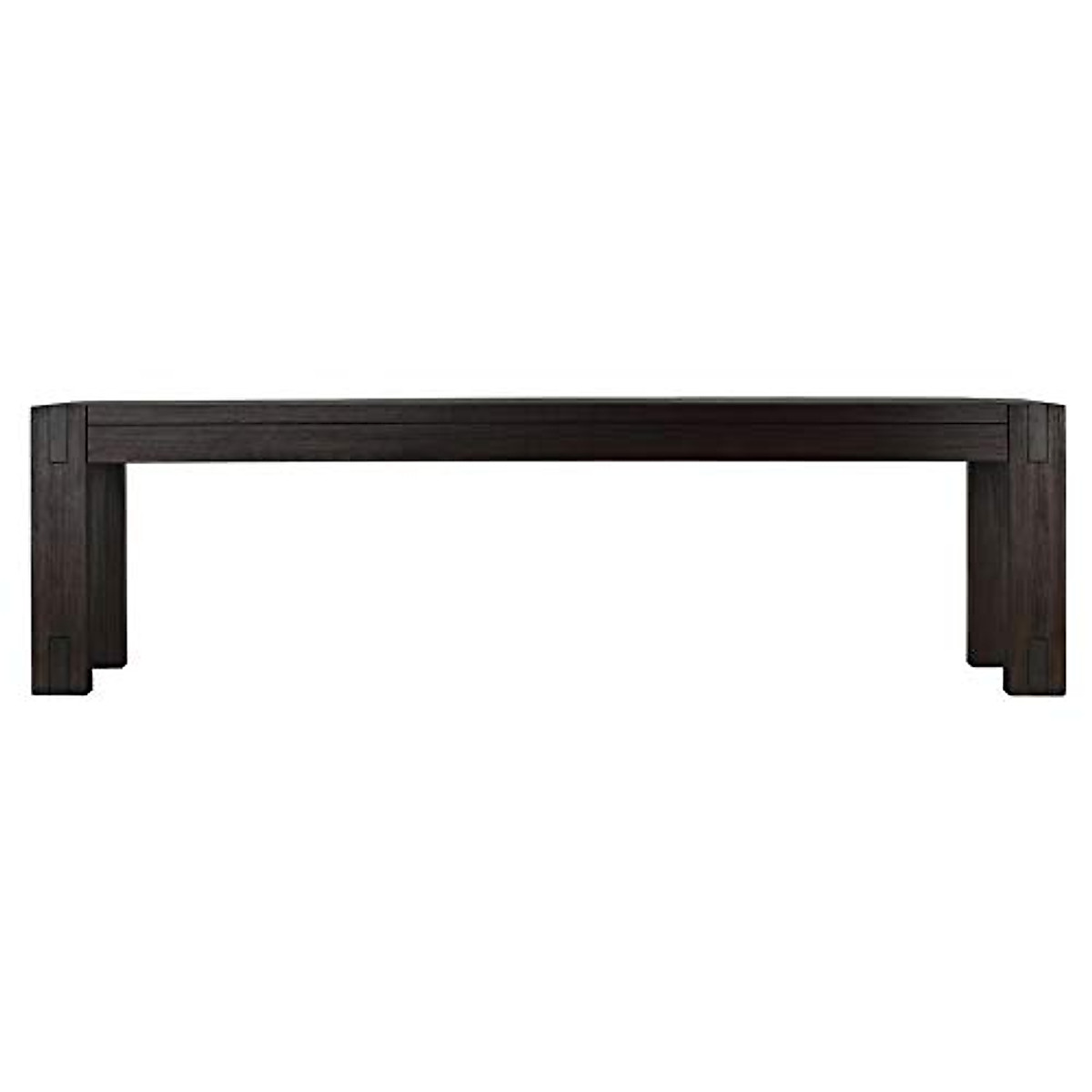Cortesi Home Pablo Bench in Solid Wood, Brown