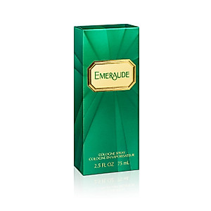 Emeraude Eau de Cologne Spray, Vegan Formula, Perfume, Refreshing Sophisticated Scent, 2.5oz