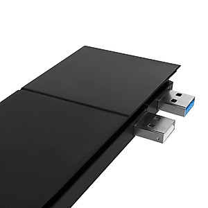 TNP 5 Port USB Hub for PS4 - USB 3.0/2.0 High-Speed Extender Adapter Accessories Expansion Hub Connector Splitter Expander for PlayStation 4 Gaming Console (Not for PS4 Slim, PS4 PRO)