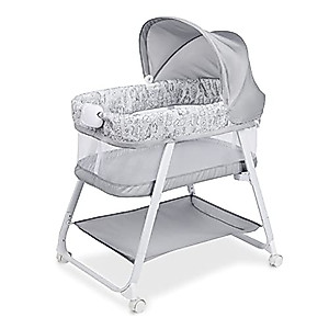 Bright Starts Disney Baby Winnie The Pooh - Slumber Party Soothing Bassinet with Vibrations, Ages 0-5 Months