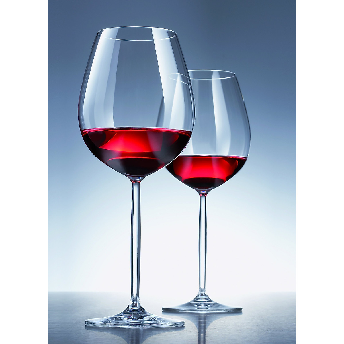 Schott Zwiesel Tritan Crystal Glass Diva Stemware Collection Claret Burgundy Red Wine Glass, 28.4-Ounce, Set of 6