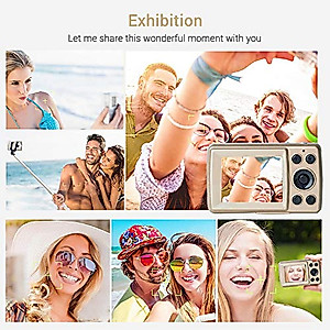 Andoer HD 1080P Kids Camera Camcorder 16MP 16X Digital Zoom with 1.77 Inch LCD Screen Grey