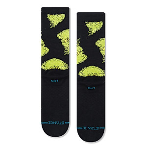 Stance Men's Mean One Socks, Black, L