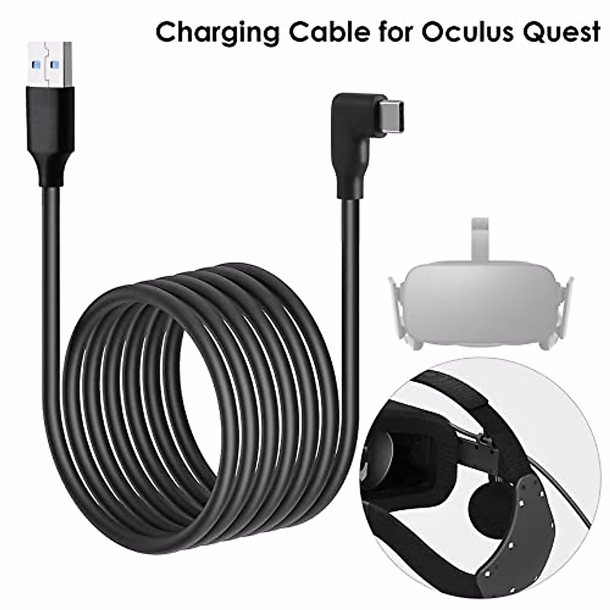 Do not apply 3 Meters Compatible for Oculus Quest2 Sturdy Link Cable High SPE