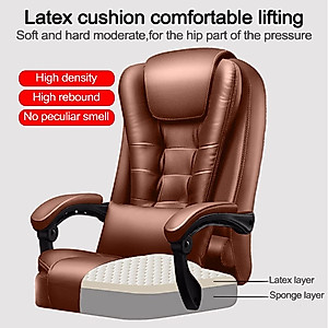 XUEGW Home Computer Chairs Office Chairs Big and Tall Desk Chair Back Support Computer Desk Chair Ergonomic High Back Cushion Lumbar Back Support